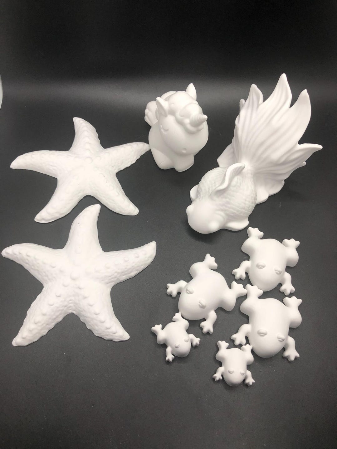 Paint Your Own Figurines, Unique Painting Figurine Crafts, Paintable ...