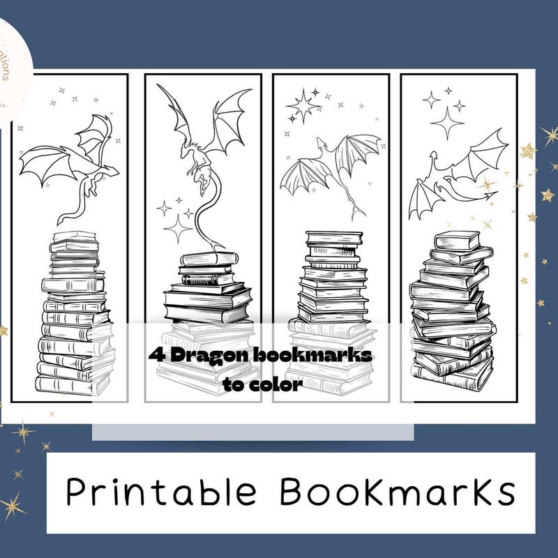 Printable Bookmark - Etsy