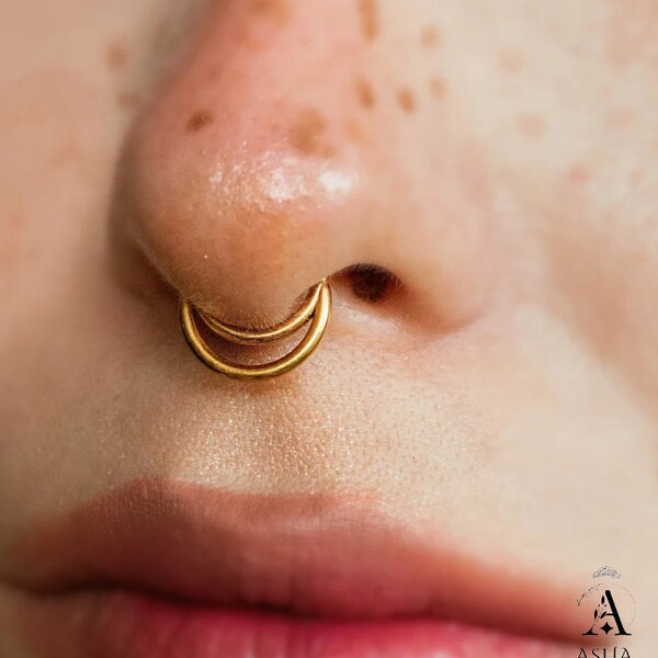 Septum Ring - Etsy