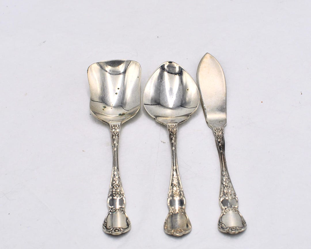 Rodd Camille Silverplated Jam / Preserve Spoons With Butter Knife - Set ...