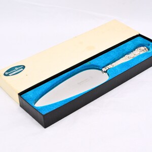 Sterling Silver Queens Pattern Pie Server, 1982 Sheffield England ...