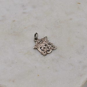 Vintage Class of 98 / Graduation 1998 Charm 925 Sterling Silver Vintage ...