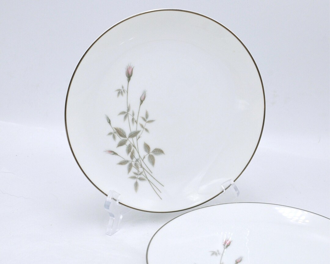 Noritake Mignon Bread Plate Side Plates With Platinum Trim ...