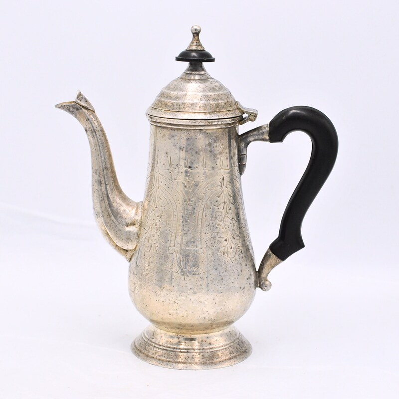 Silver Coffee Pot - Etsy