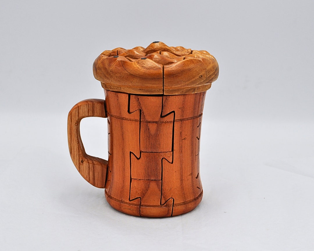 Vintage Retro 3D Wooden Beer Puzzle - Fathers Day Dad Gift for Beer ...