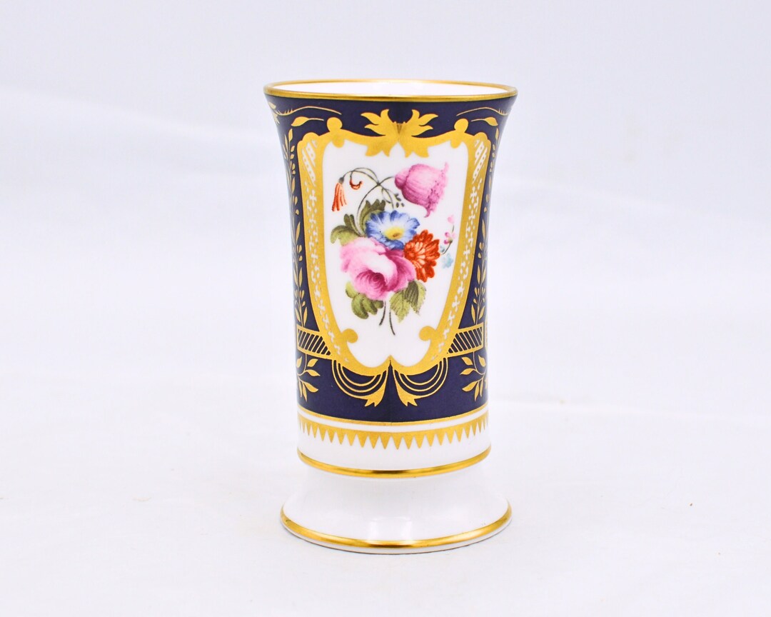 Spode Vase - the Cabinet Collection Spill Vase - Floral Posy Vase With ...