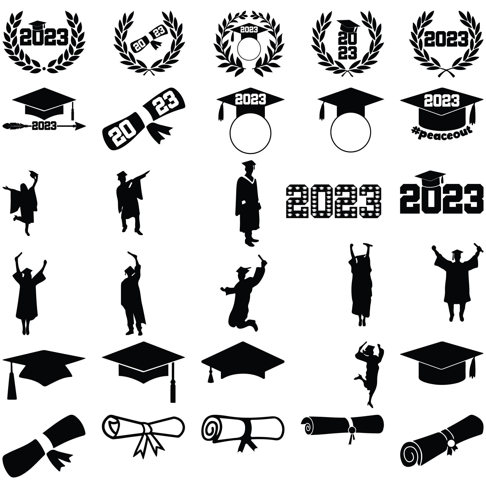 Graduation SVG, 3D Graduation Card, Graduate Shadowbox, Shadowbox Card ...