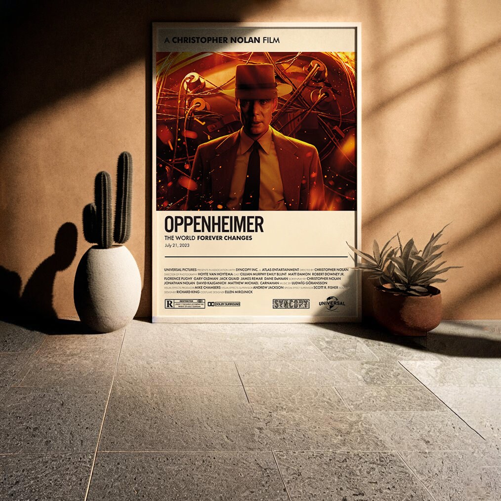 Oppenheimer Poster, Oppenheimer Special Design Poster