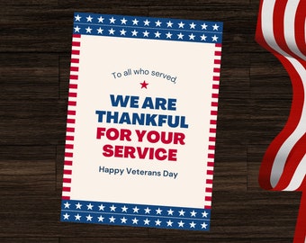 Editable Veterans Day Dinner Invite Canva Template, Celebrate Veterans ...