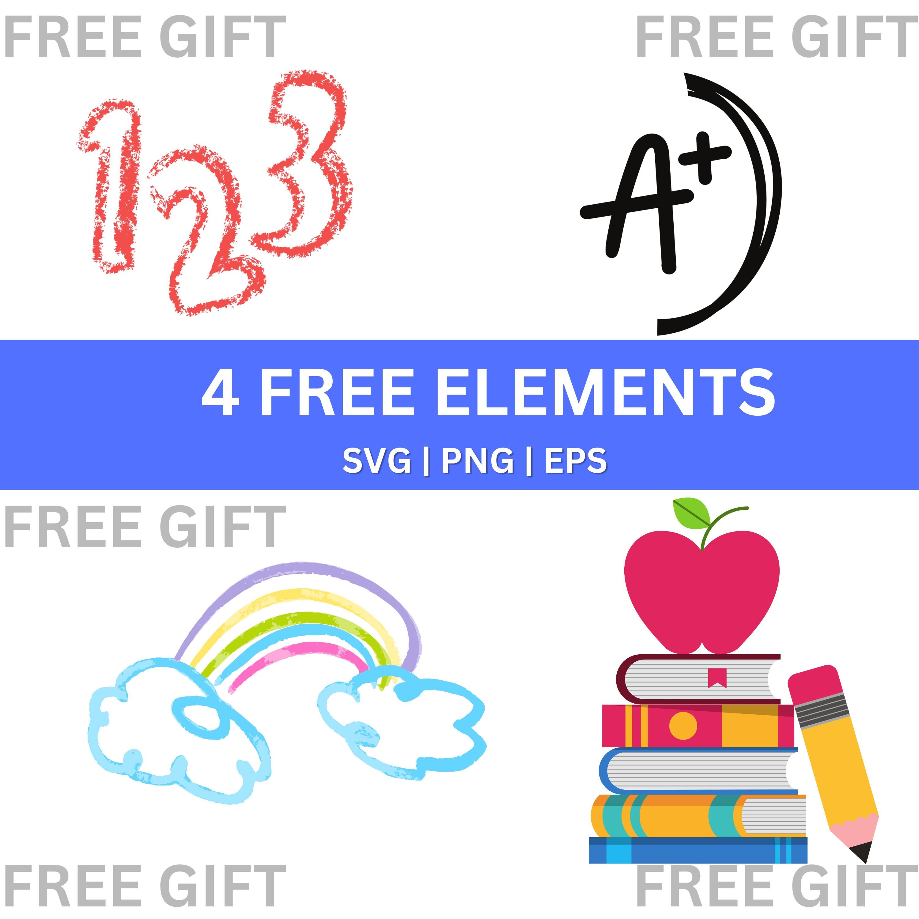 School Clipart Set School Supplies Clipart Set PNG Files - Etsy