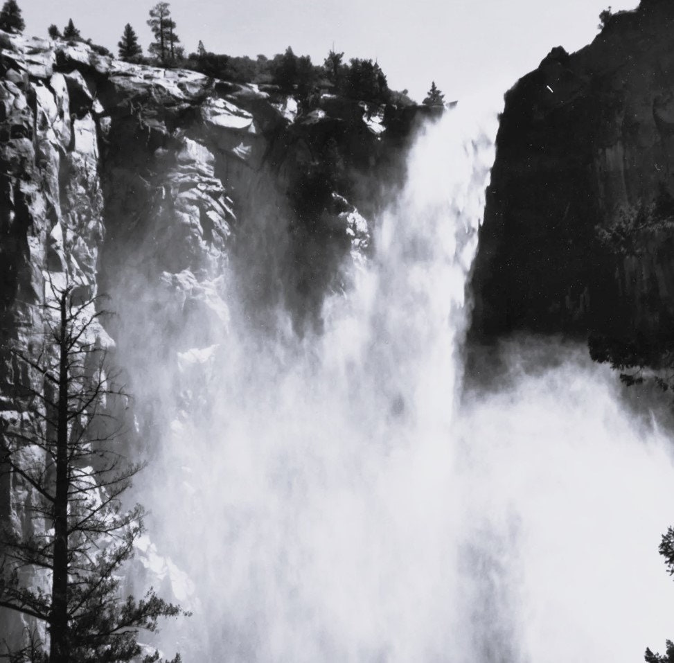 Ansel Adams, 'bridalveil Fall', Yosemite, Fine Art Print, Various Sizes ...
