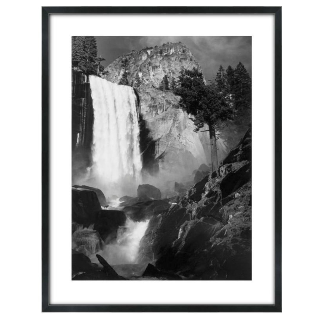 Ansel Adams, 'vernal Falls', Fine Art Print, Various Sizes - Etsy