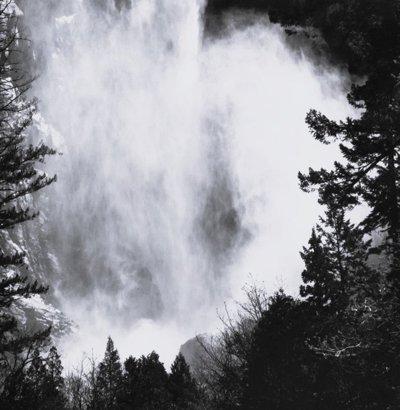 Ansel Adams, 'bridalveil Fall', Yosemite, Fine Art Print, Various Sizes ...
