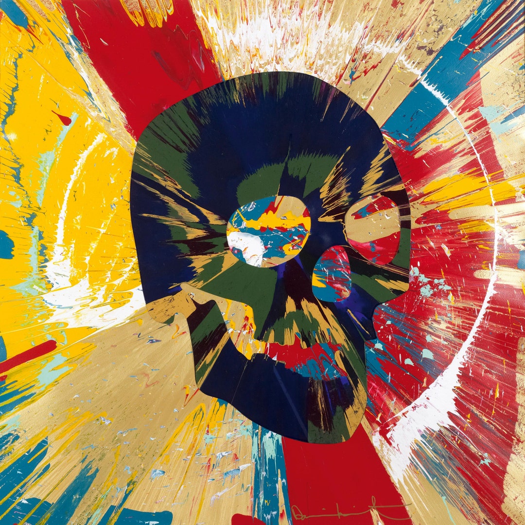 Damien Hirst, 'skull Splash', Fine Art Prints, 6 to Choose From ...
