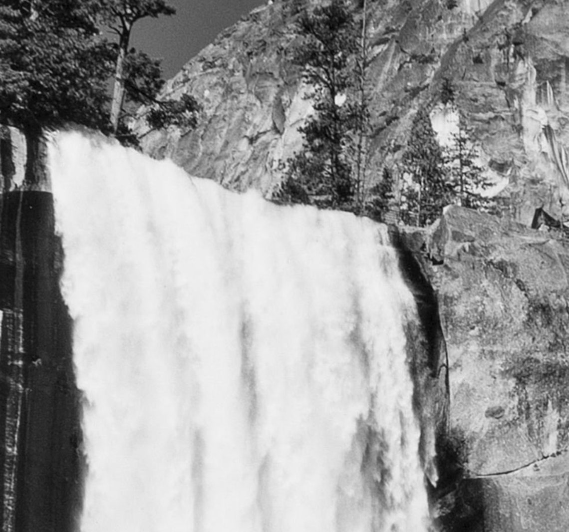 Ansel Adams 'vernal Falls' Fine Art Print Various - Etsy