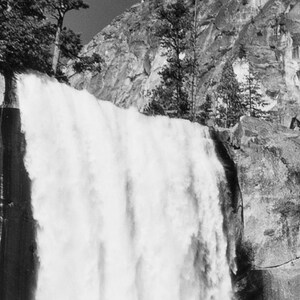 Ansel Adams 'vernal Falls' Fine Art Print Various - Etsy