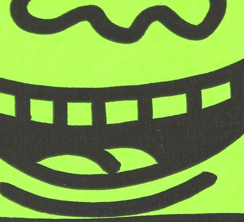Keith Haring, 'green Alien', Fine Art Print, Various Sizes - Etsy