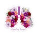 Floral Lungs Respiratory Therapist Sticker - RT Gift - Etsy