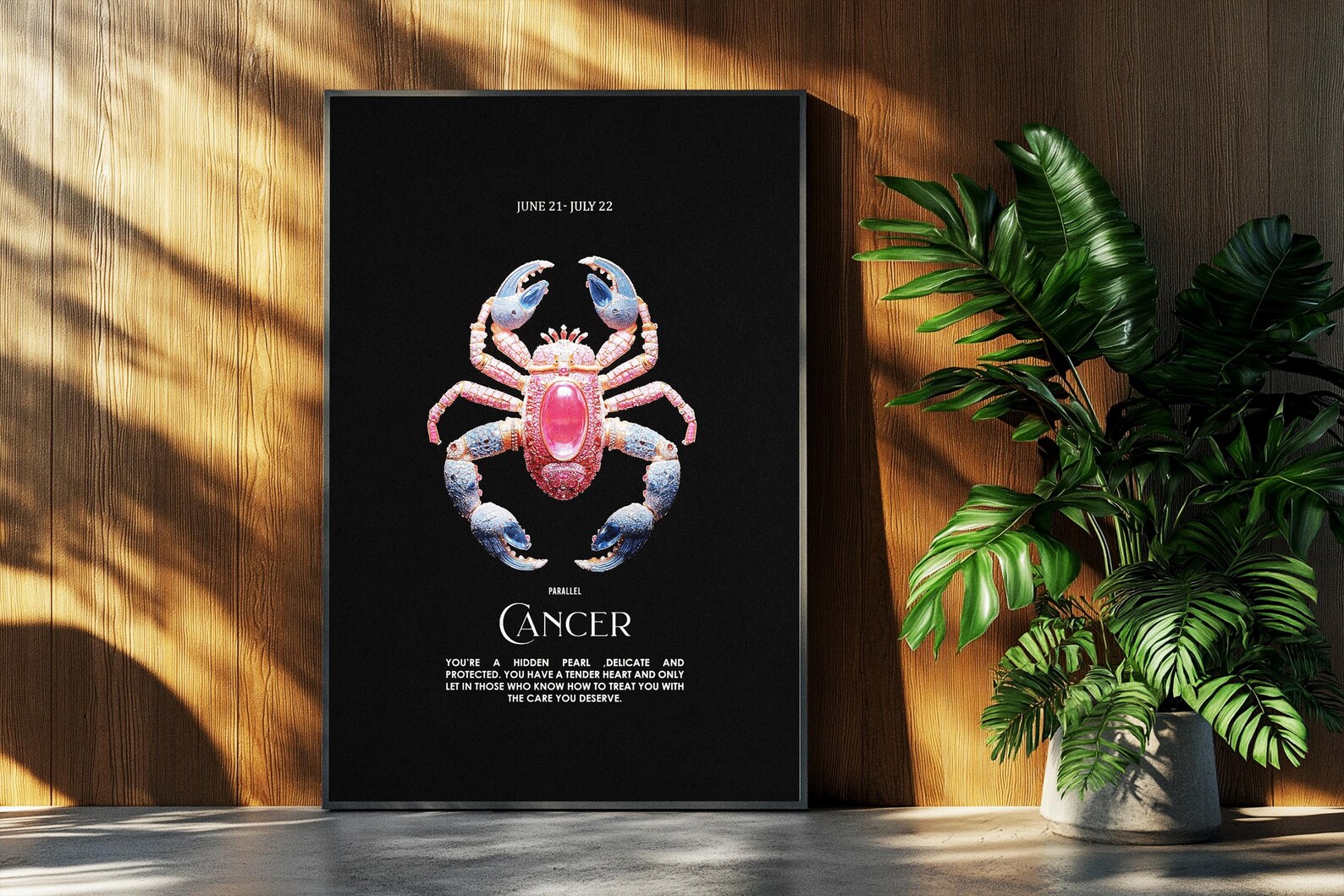 Cancer Zodiac Sign Digital Design – Artistic Ram Illustration for ...