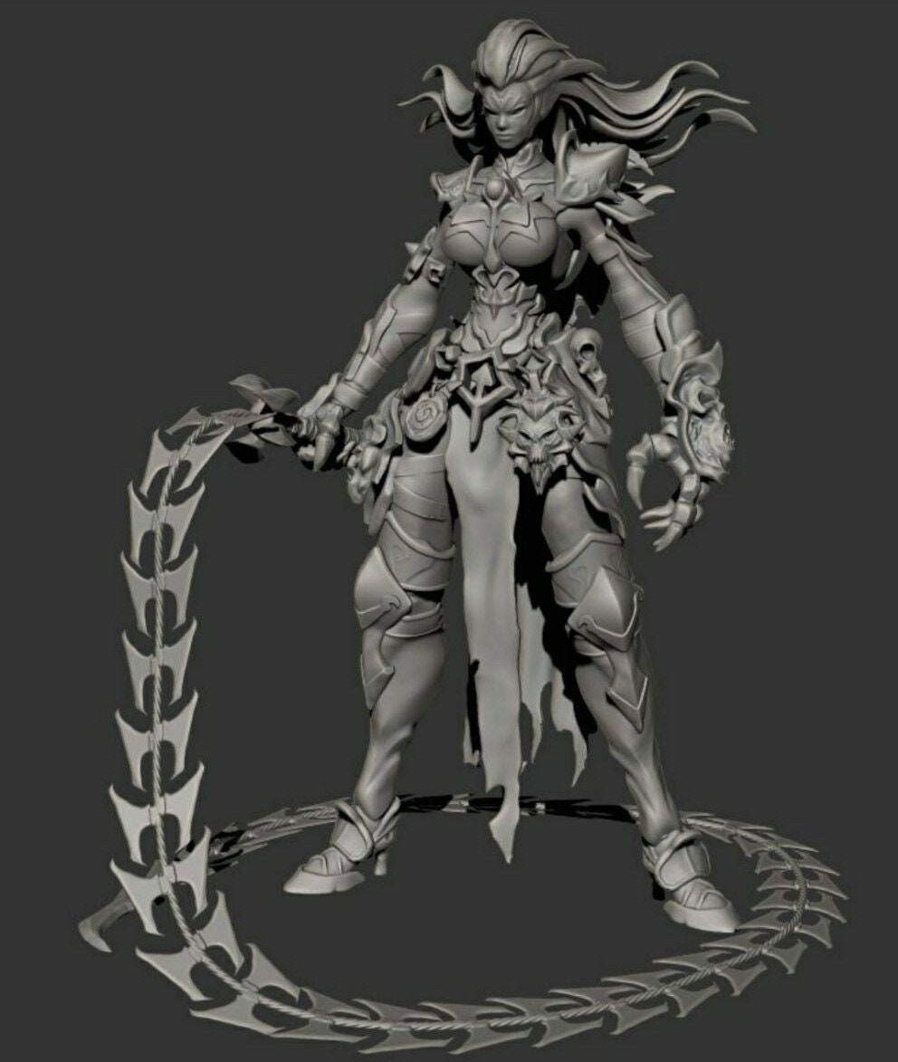 Fury Darksiders - High Quality STL - 3D Digital Printing - STL File for ...