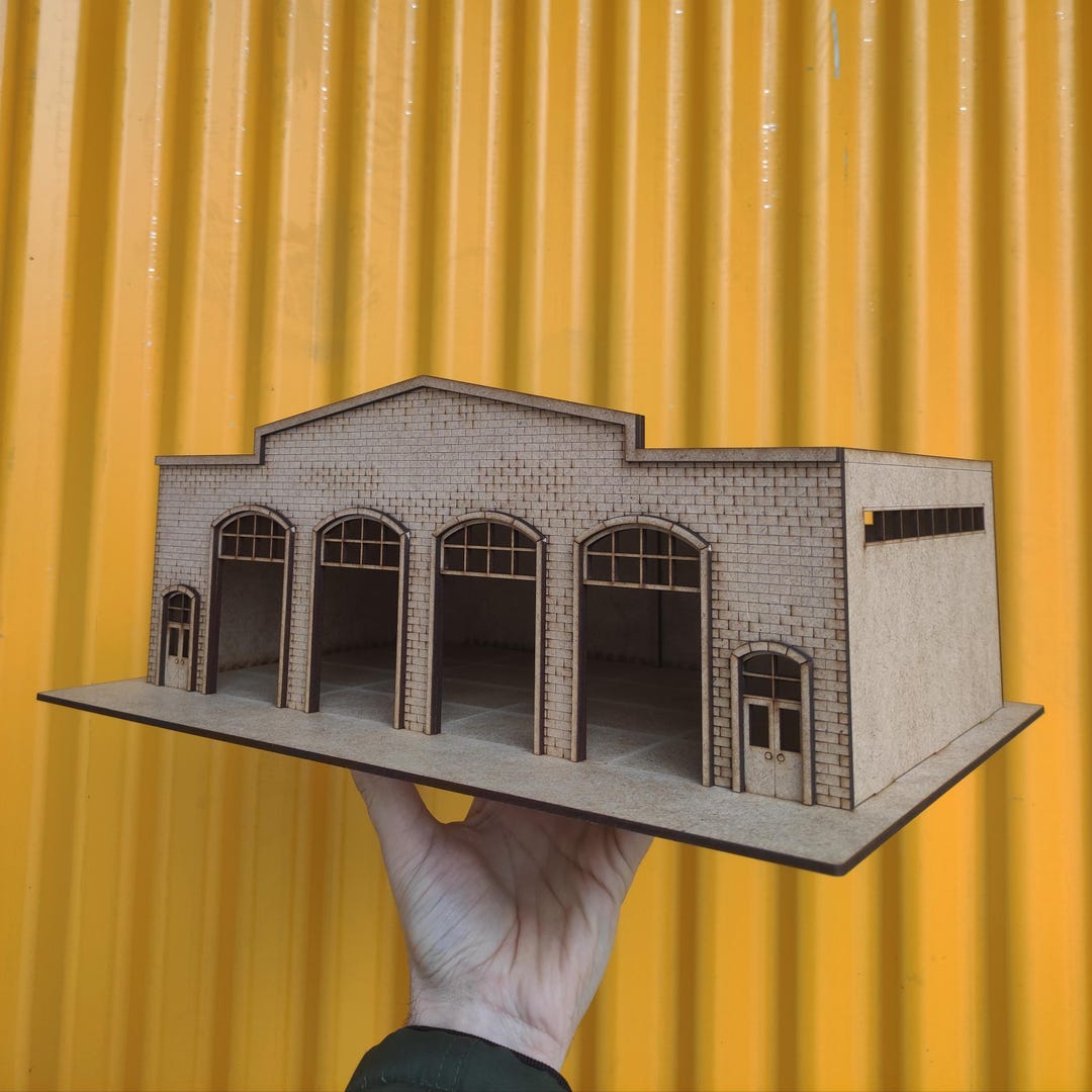 1/64 Scale Model Fire Brigade Building Diorama - Etsy