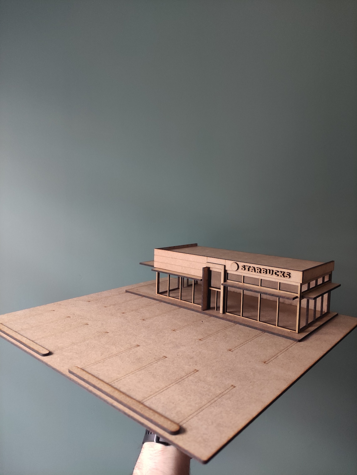 1/64 Scale Starbucks Diorama Diecast - Etsy
