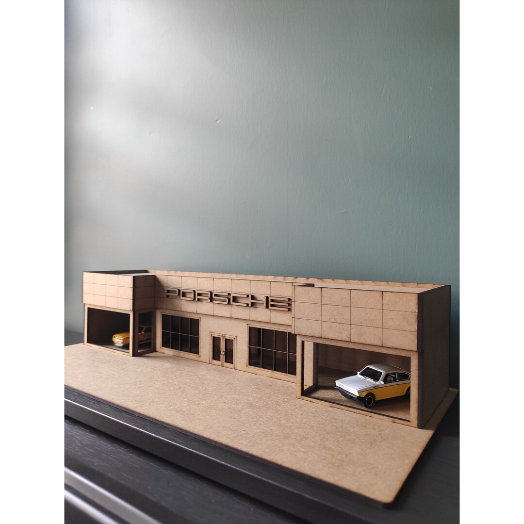 1/64 Scale Auto Showroom Diorama Diecast - Etsy