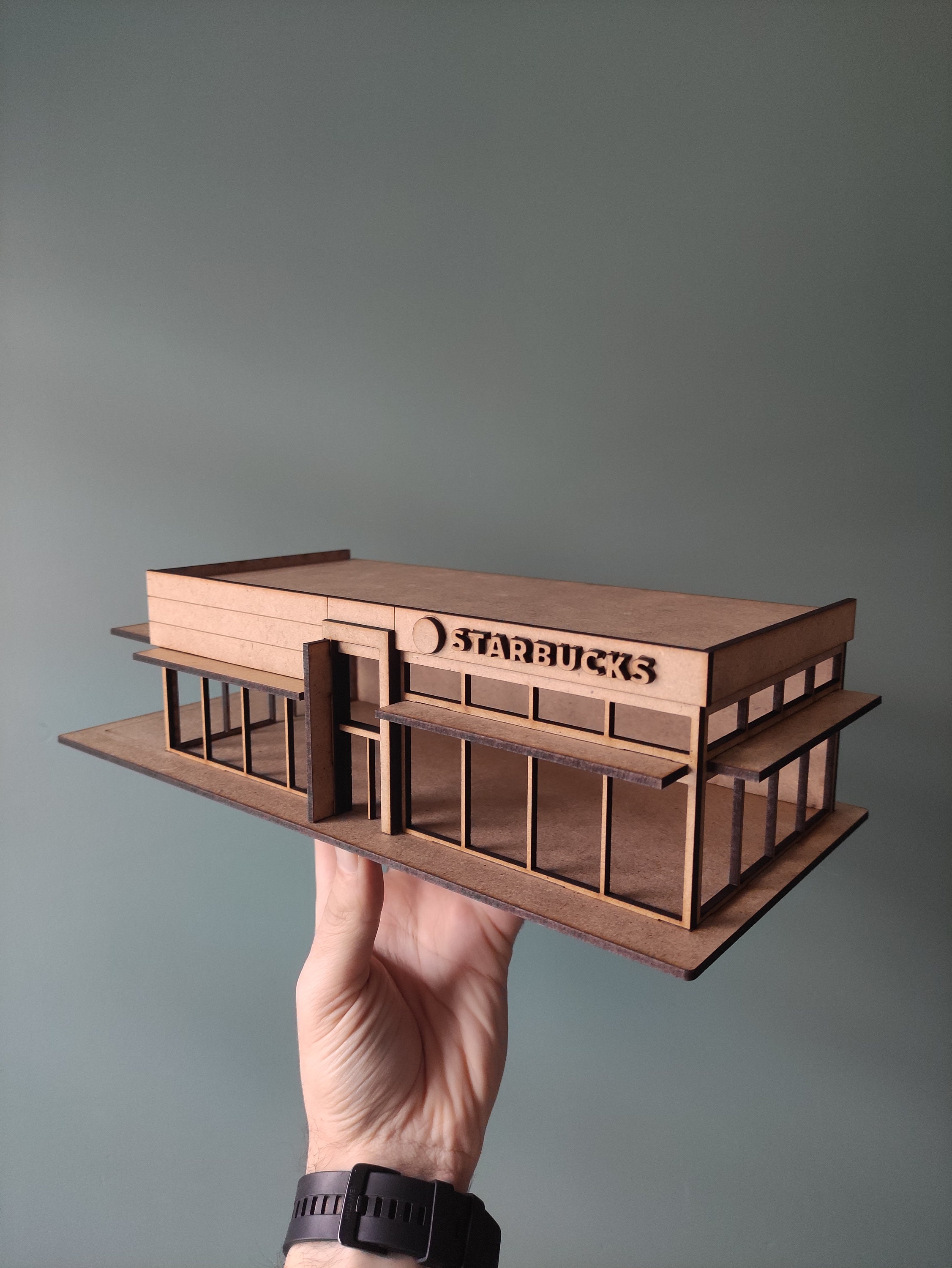 1/64 Scale Starbucks Diorama Diecast - Etsy