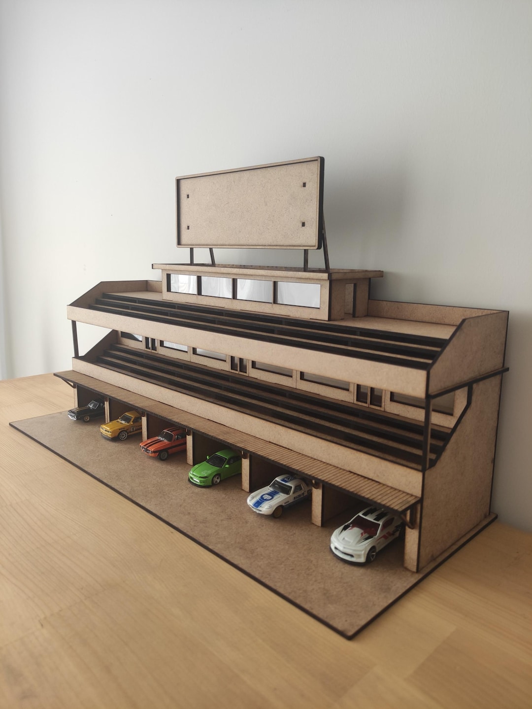 1/64 Scale Model Car Racing Grandstand Diorama - Etsy