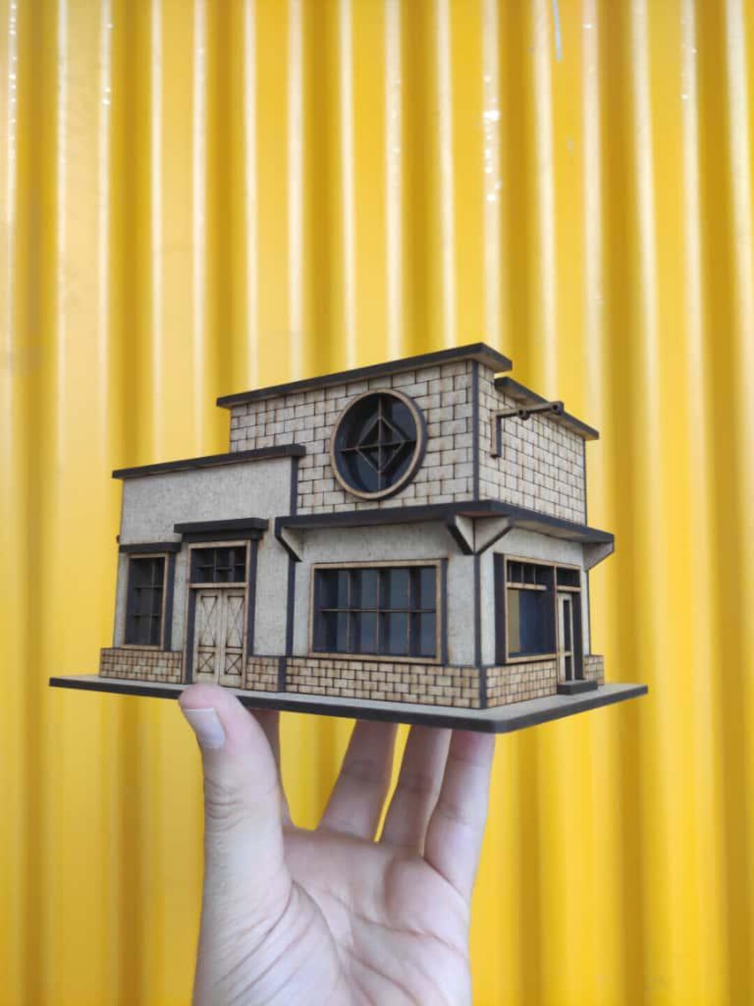 1/64 Scale Cafe Diorama Model - Etsy