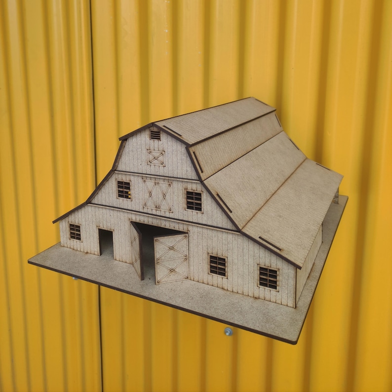 1/64 Scale Model Farm Building Diorama - Etsy