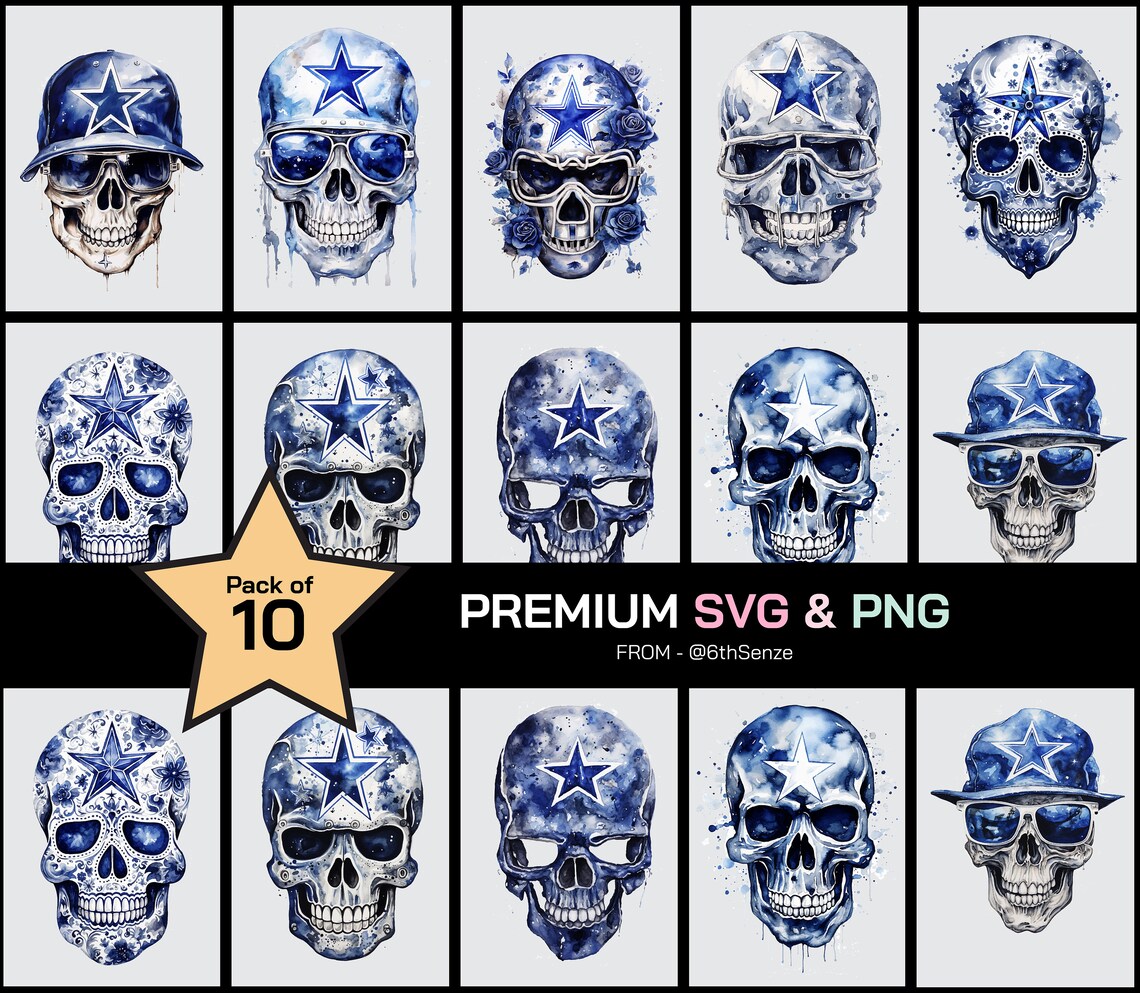 Dallas Cowboys Clipart, Clip Art, Fun and Playful Design, Skeleton and ...
