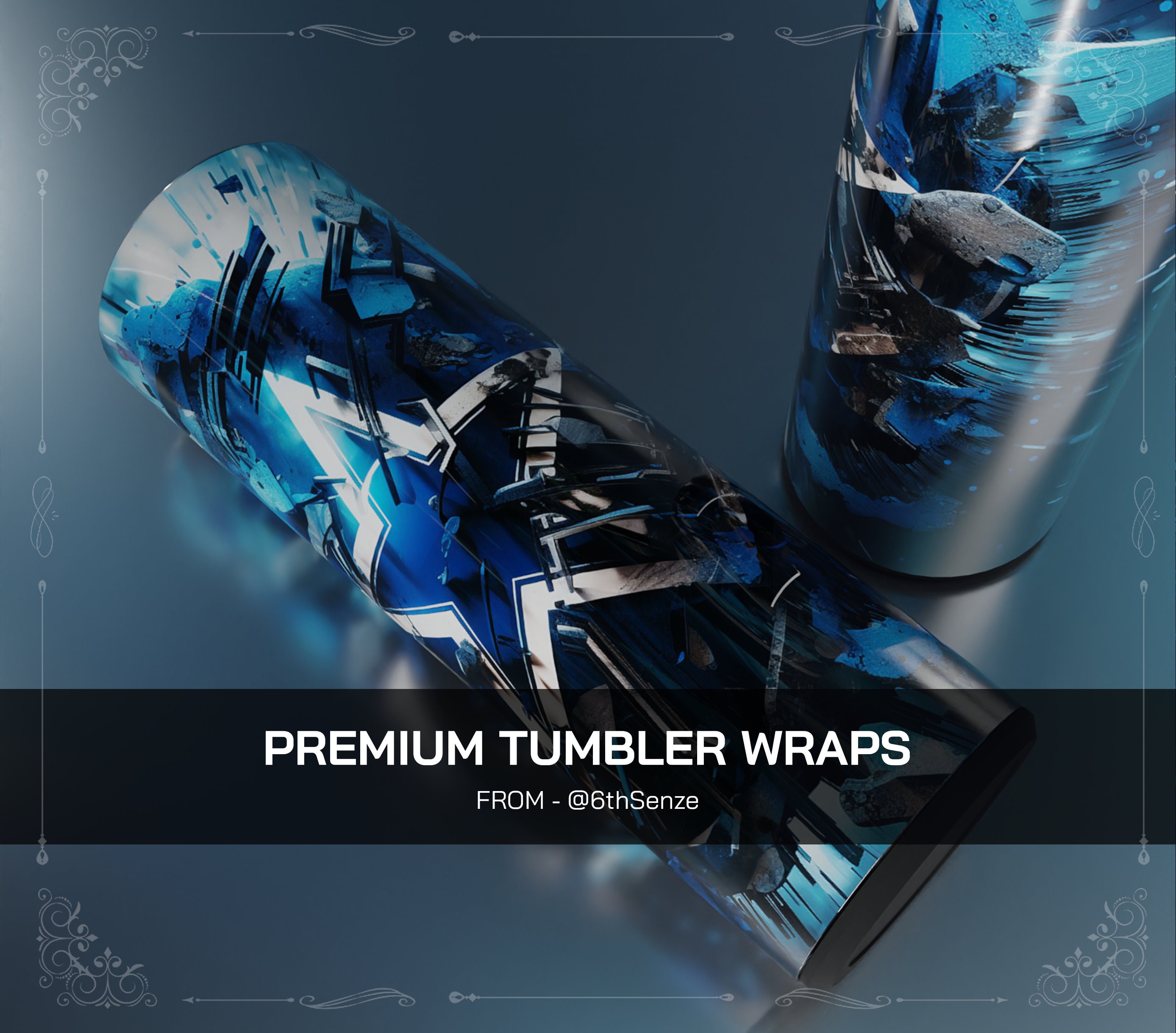 Dallas Cowboys Tumbler Wrap Fun and Playful Design With Cowboys and ...