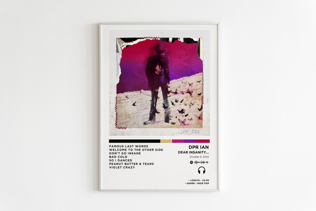 Dpr Ian Dear Insanity... Album Poster / Album Cover Poster / - Etsy