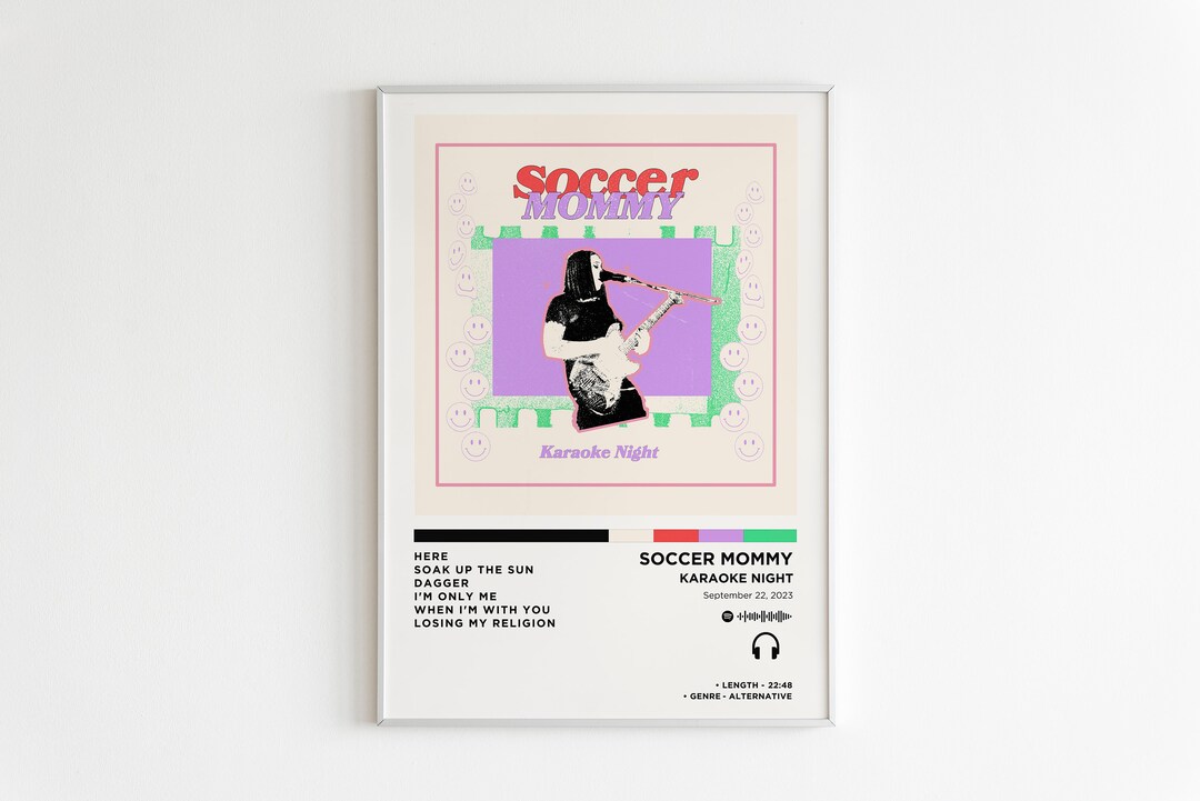 Soccer Mommy Karaoke Night Album Poster / Album Cover Poster - Etsy