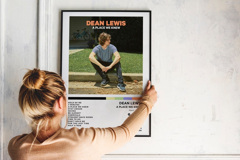 Dean Lewis A Place We Knew Album Poster / Album Cover Poster - Etsy