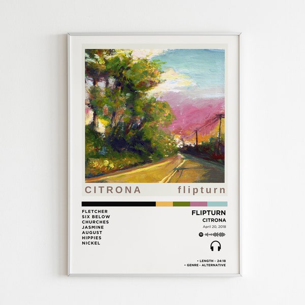 Flipturn Album Poster - Etsy