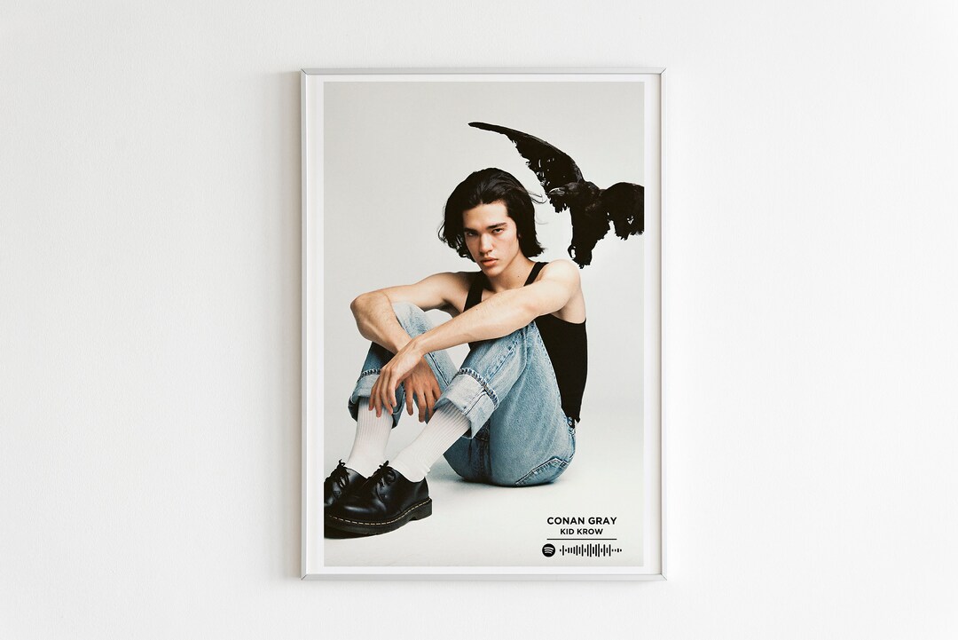 Conan Gray Kid Krow Album Poster / Album Cover Poster / - Etsy