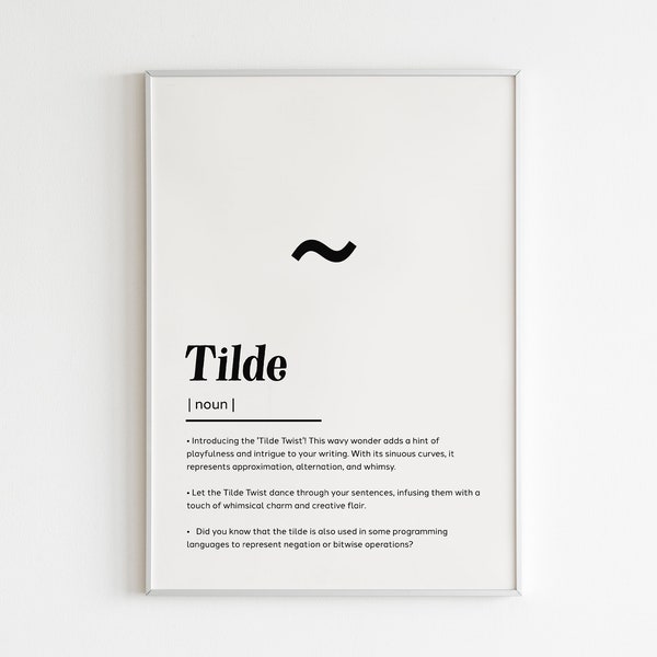 Tilde - Etsy