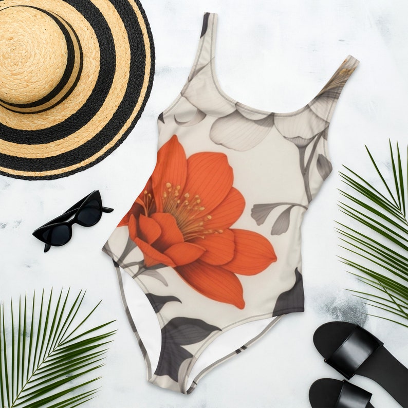 One-piece Swimsuit - Bikini Pattern, Swimsuit Pattern, One Piece, Women ...