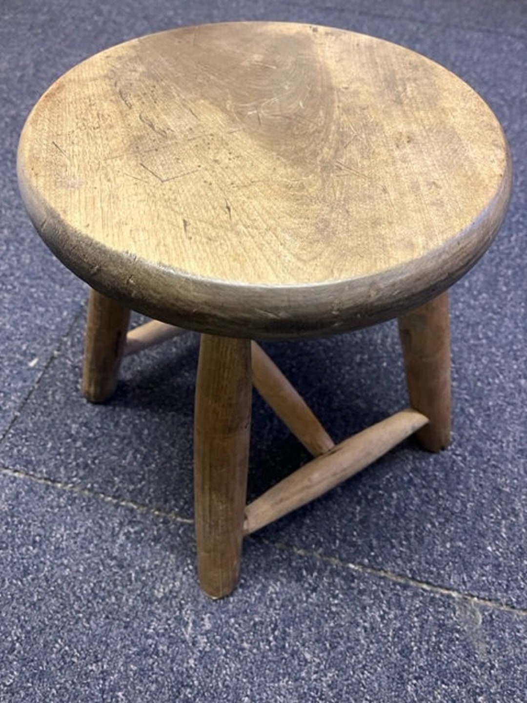 Antique Milking Stool - Etsy