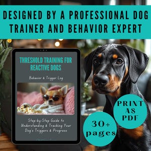 Threshold Training for Reactive Dogs, Digital Guide (PDF) - Etsy