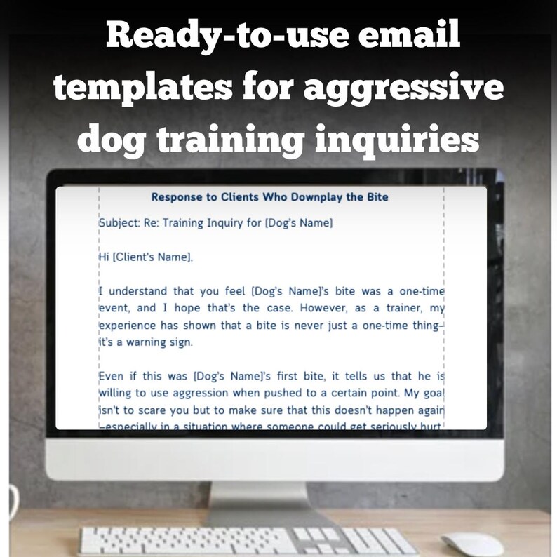 Dog Bite Risk Assessment, Trainer’s Guide, Printable Behavior ...