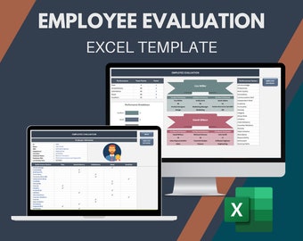 Employee Performance Review Template Human Resources Planner ...