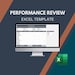 Performance Review Excel Template: Employee Evaluation Tracker - Etsy