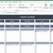 Content Calendar Excel Template: Social Media Planner, Content Tracker ...