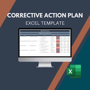 Corrective Action Plan Excel Template | CAP Tool for Project Management | Business Issue ...