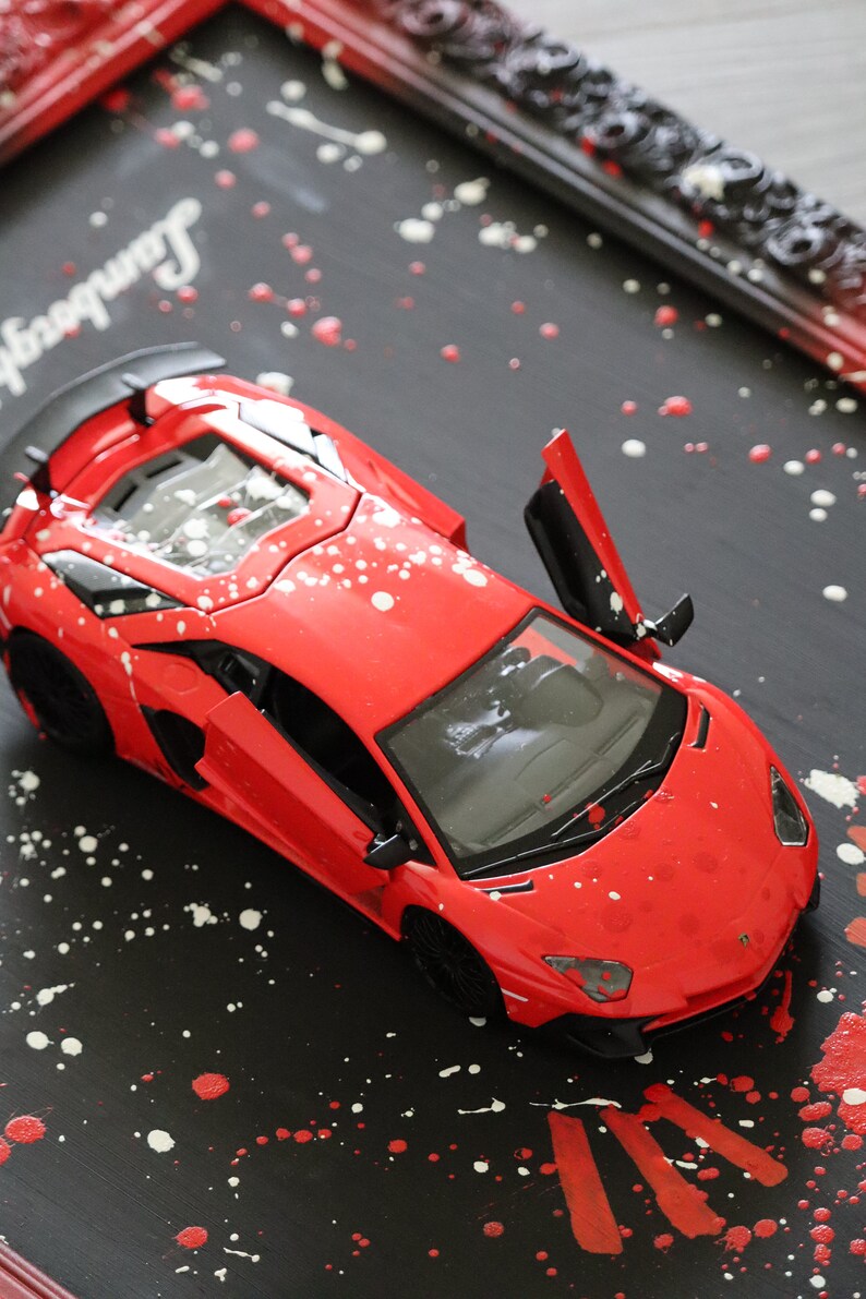 Frame Lamborghini Aventador SVJ - Etsy