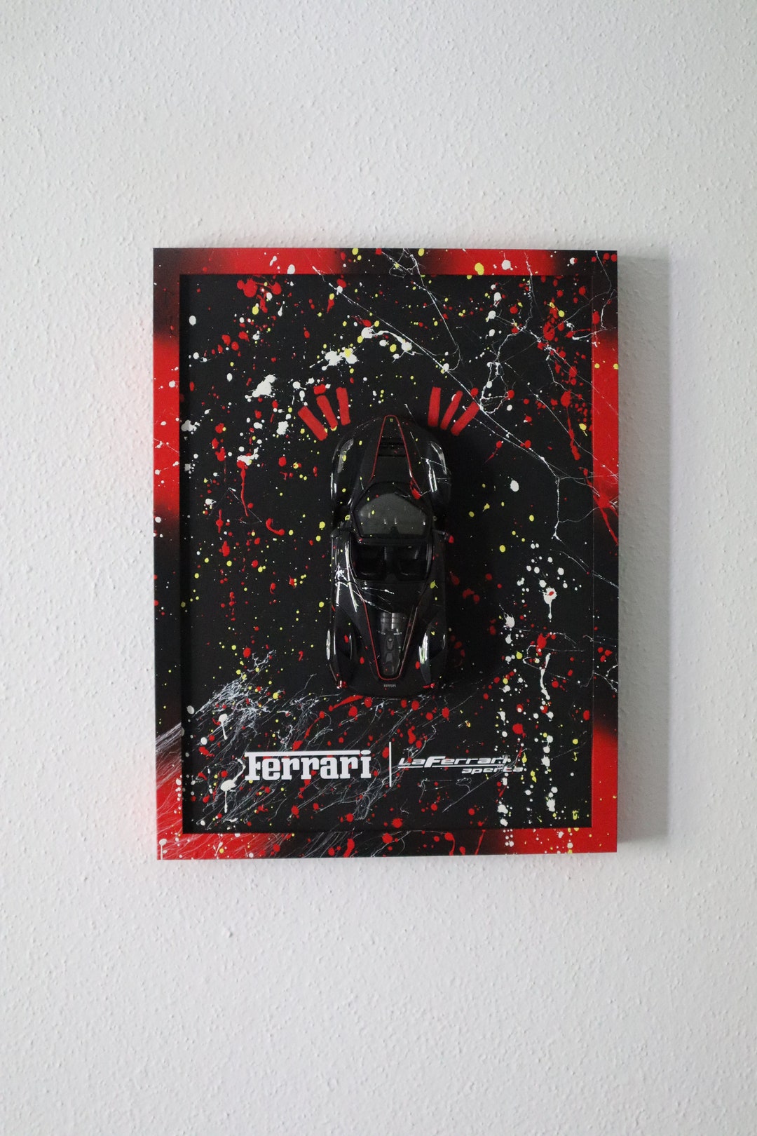 Frame 3D FERRARI LAFERRARI - Etsy