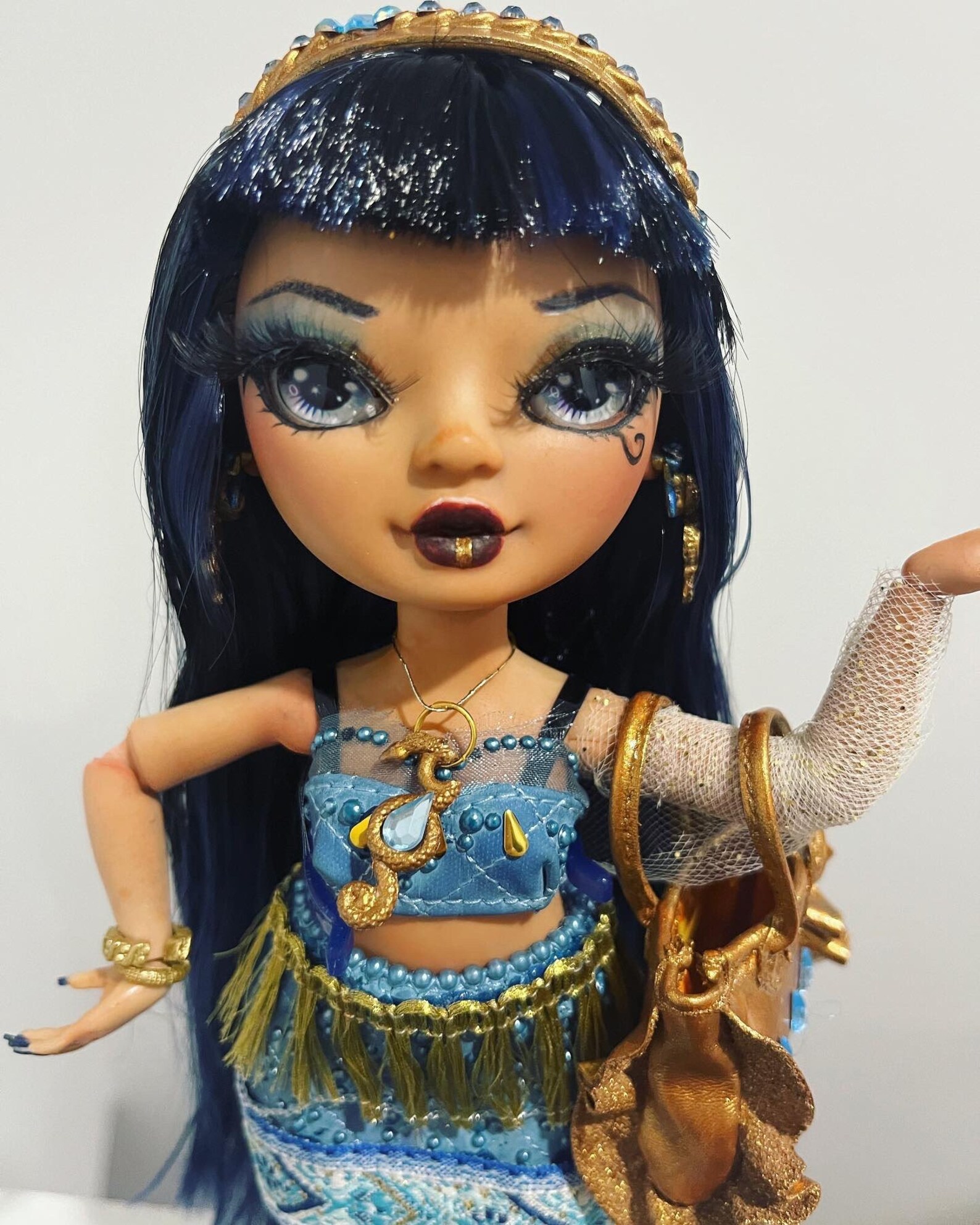 Rainbow High X Monster High OOAK Cleo Inspired Custom Doll - Etsy